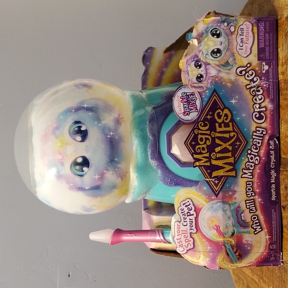 Magic Nixies | Toys | Magic Mixies Sparkle Magic Crystal Ball With A ...